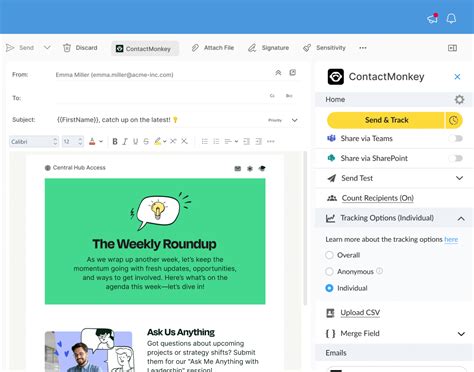 how to schedule and send recurring emails in outlook