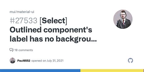 [select] outlined component s label has no background fill looks