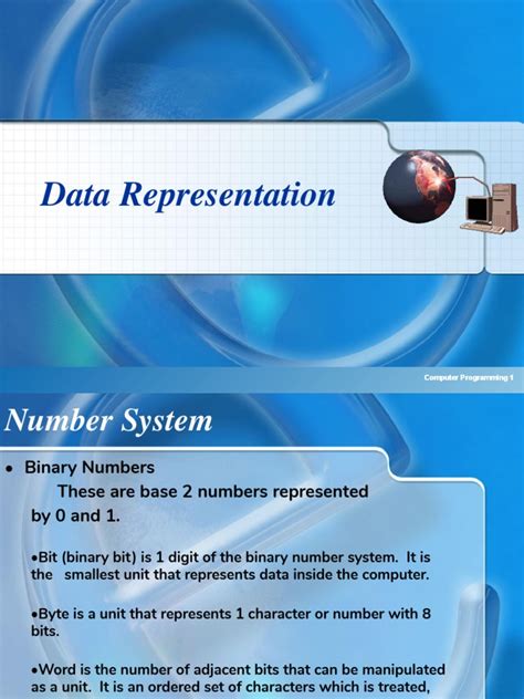 An In Depth Guide To Data Representation In Computer Programming Pdf