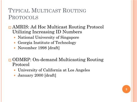 PPT ODMRP Protocol Comparison In MANET PowerPoint Presentation Free Download ID