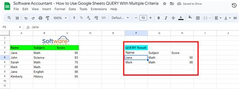 How To Use Google Sheets QUERY With Multiple Criteria