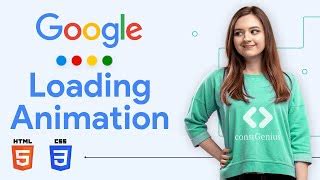 Google Loading Animation Using HTML CSS HTML CSS Project Doovi