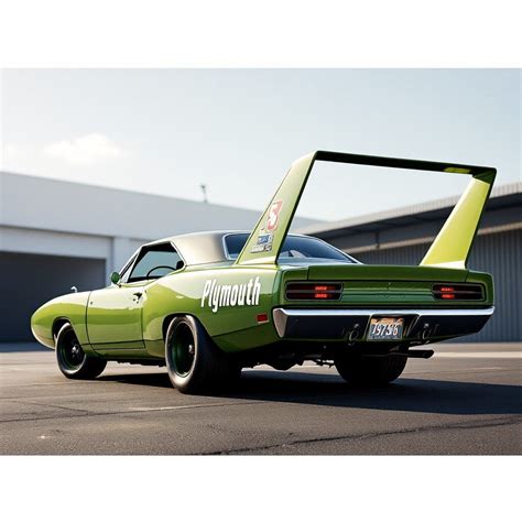 Free Legendary Green Superbird Image Plymouth Superbird Muscle