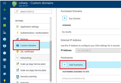 bind a custom domain to your azure app service 2 steps the best c