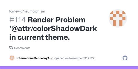 Render Problem Attrcolorshadowdark In Current Theme · Issue 114
