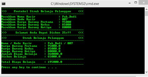 Tutorial Cara Membuat Progam Kasir Java Sederhana Dengan Textpad