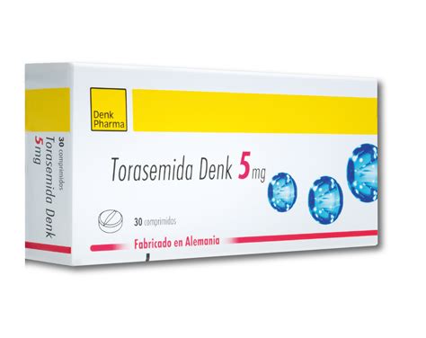 Torasemida Denk 5 Mg 30 Comprimidos Clickfarma
