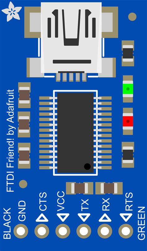 How To Use Adafruit Ftdi Friend Pinouts Specs And Examples Cirkit