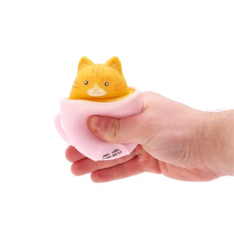 Cat In A Cup Cat In A Cup Fidget Toy Cat In A Cup Sensory Toy Fidget Toys