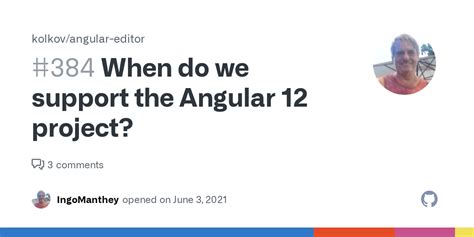 when do we support the angular 12 project · issue 384 · kolkov