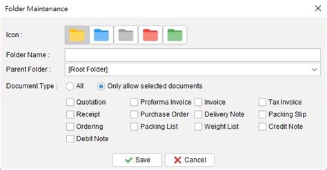 Manage Organize Documents Into Different Folders EasyBilling Invoicing Software
