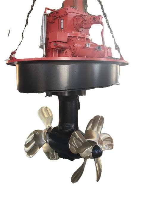 Thrustleader Well Mounted Counter Rotating Propellers Azimuth Thruster Approved By Ccs Counter