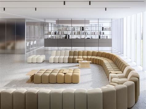 open space array sofa system