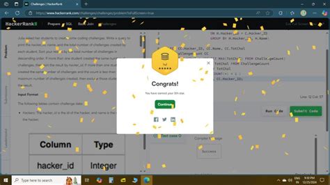 Rishabh Jaiswal On Linkedin Sql Dataanalytics Hackerrank