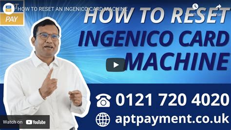 How To Reset An Ingenico Card Machine Video Guide