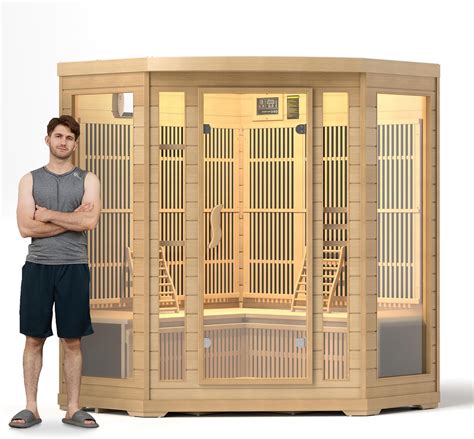 Springspa Infrared Sauna 4 Person Low Emf Far Infrared