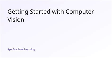 quiz for getting started with computer vision apx machine learning