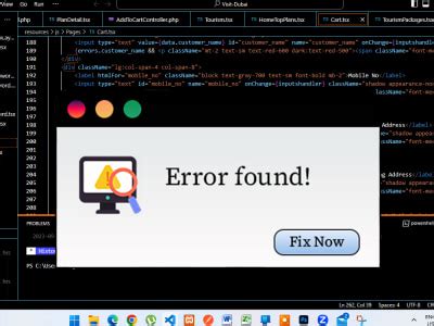 Bug Fixes Of Reactjs WordPress PHP Laravel Javascript HTML CSS Jquery Upwork