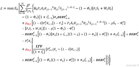 Lagrange Multiplier In The Steady State General Dsge Modeling Dynare Forum