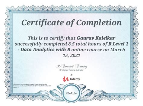 Udemycourses Dataanalytics Beginners Lockdownlearnings Gaurav Kalelkar