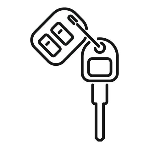 Smart Key Remote Control Icon Outline Object Electronic Device 43296828 Vector Art At Vecteezy