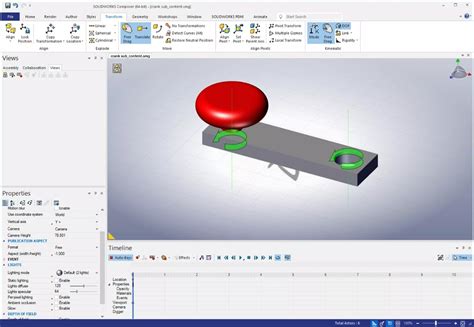 Solidworks Composer Setting Up Actors For Kinematic Relationships Goengineer