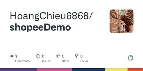 GitHub HoangChieu ShopeeDemo