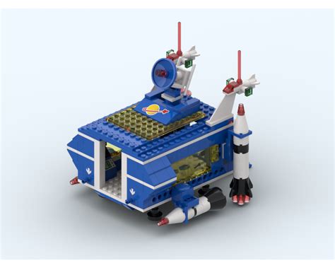 LEGO MOC Rocket Launcher Module 6985 By Ilcontepier Rebrickable Build With LEGO
