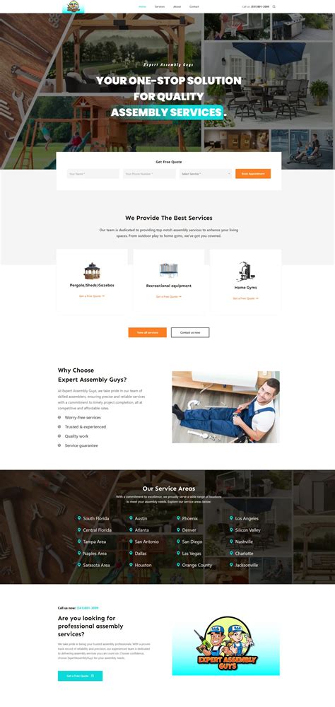 Assembly Services Business Website Wnw