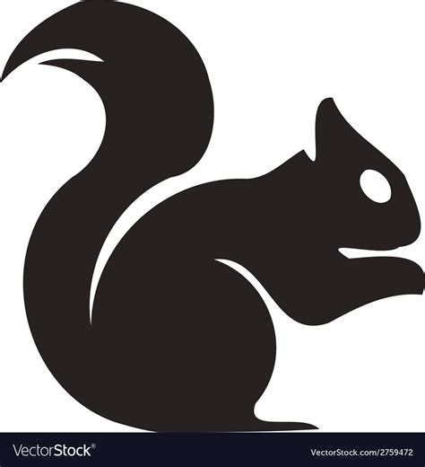 Squirrel Royalty Free Vector Image Vectorstock