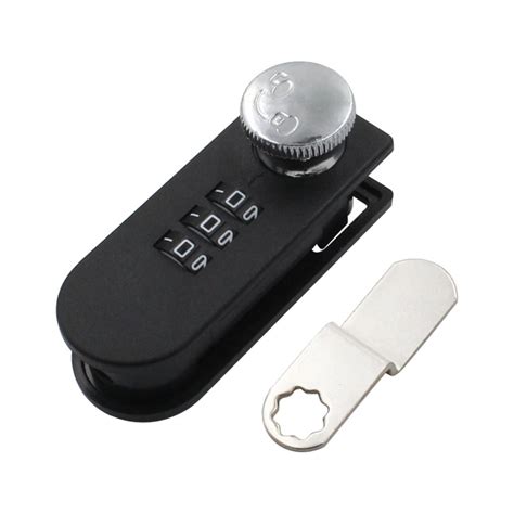 Hes Combination Lock Thickened Latch Scroll Wheel Code Simple Operation 3 Group Password