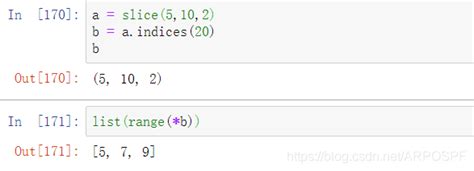 【python】由slice和indices引发的对python中切片操作的思考 python indices size csdn博客
