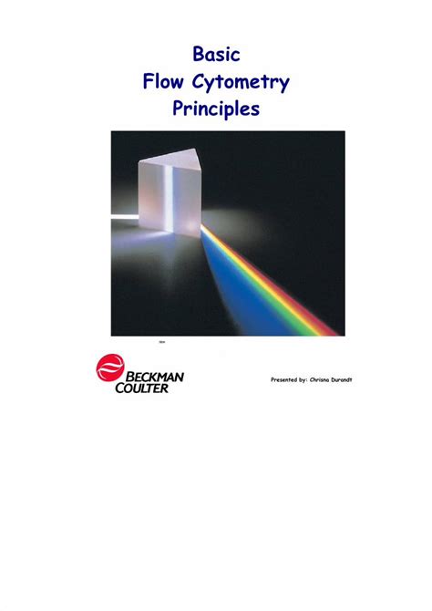 Pdf Complete Basic Flow Cytometry Principles Manual Dokumen Tips