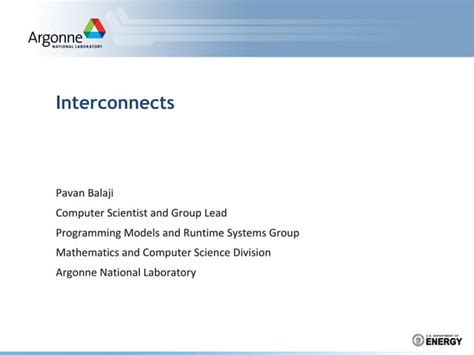 System Interconnects For Hpc Pdf
