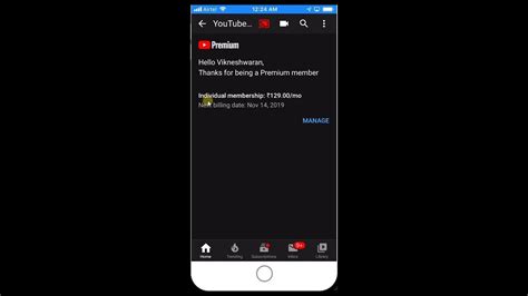 How To CANCEL Your YOUTUBE PREMIUM In IPHONE Or IPAD YouTube