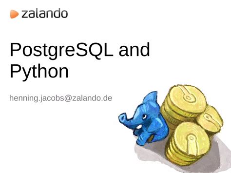 Postgresql And Python Lightning Talk Europython2014 Ppt