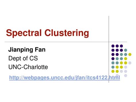 Ppt Spectral Clustering Powerpoint Presentation Free Download Id