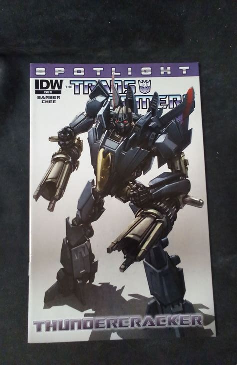 Transformers Spotlight Thundercracker Idw Comics Comic Book Comic Books Modern Age Horror