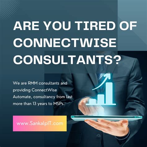 Sankalpit On Linkedin Connectwise Automate Itconsulting Msp Cw