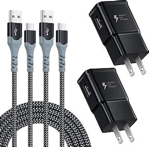 Adaptive Fast Charger And Usb C Cable Ft M Excgood Fast Charge Adapter Type C Cable