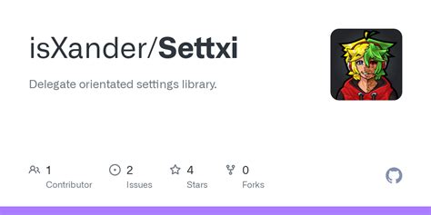 github isxander settxi delegate orientated settings library