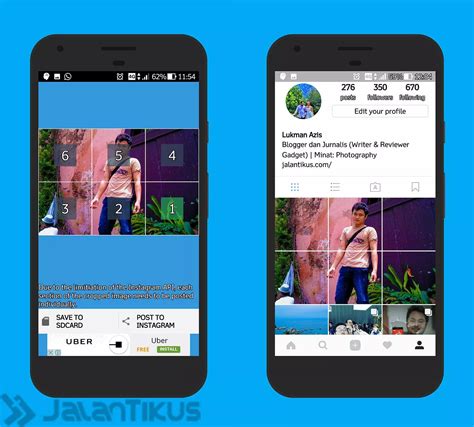 Cara Membuat Foto Grid Di Instagram Koleksi Gambar