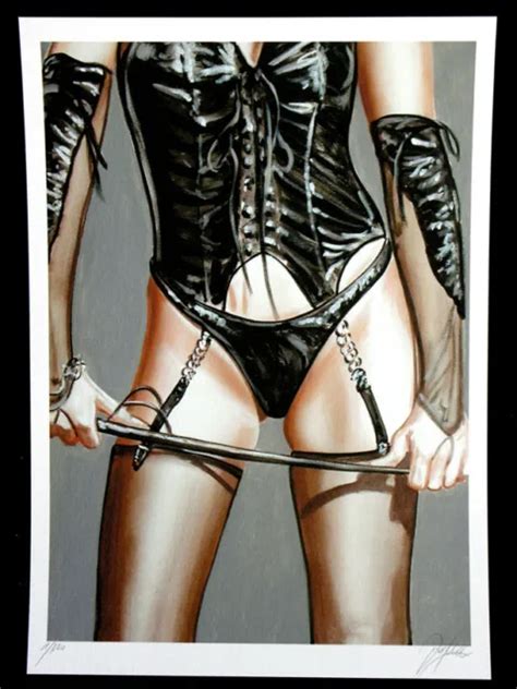 Akt Nude Pin Up Erotik Bild Erotic Print Art Kunst Grafik Graphic Signiert Limit Eur