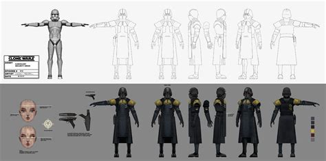 Star Wars The Clone Wars Character Concept Art
