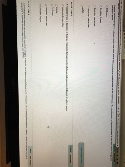 Solved Question 1 Researcher Wants To Determine If There Isa
