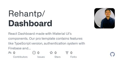 Github Rehantp Dashboard React Dashboard Made With Material Uis Components Our Pro Template