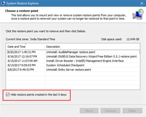 How To Delete Old System Restore Points In Windows Make Tech Easier