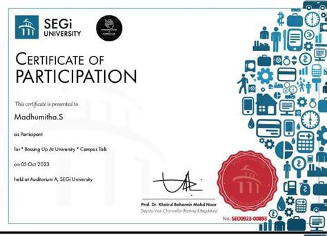 Madhumitha Sekar On Linkedin Malaysia Segi University