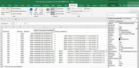 Excel Vba Copy And Paste To Fix Ref Cells Stack Overflow