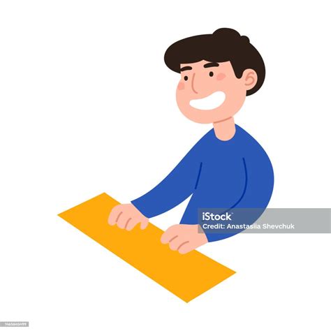 키보드에 타이핑하는 남자 유형 텍스트 운영자 컴퓨터 작업 사무 워크 플로 노트북 비서 문서 플랫 스타일 흰색 바탕에 파란색